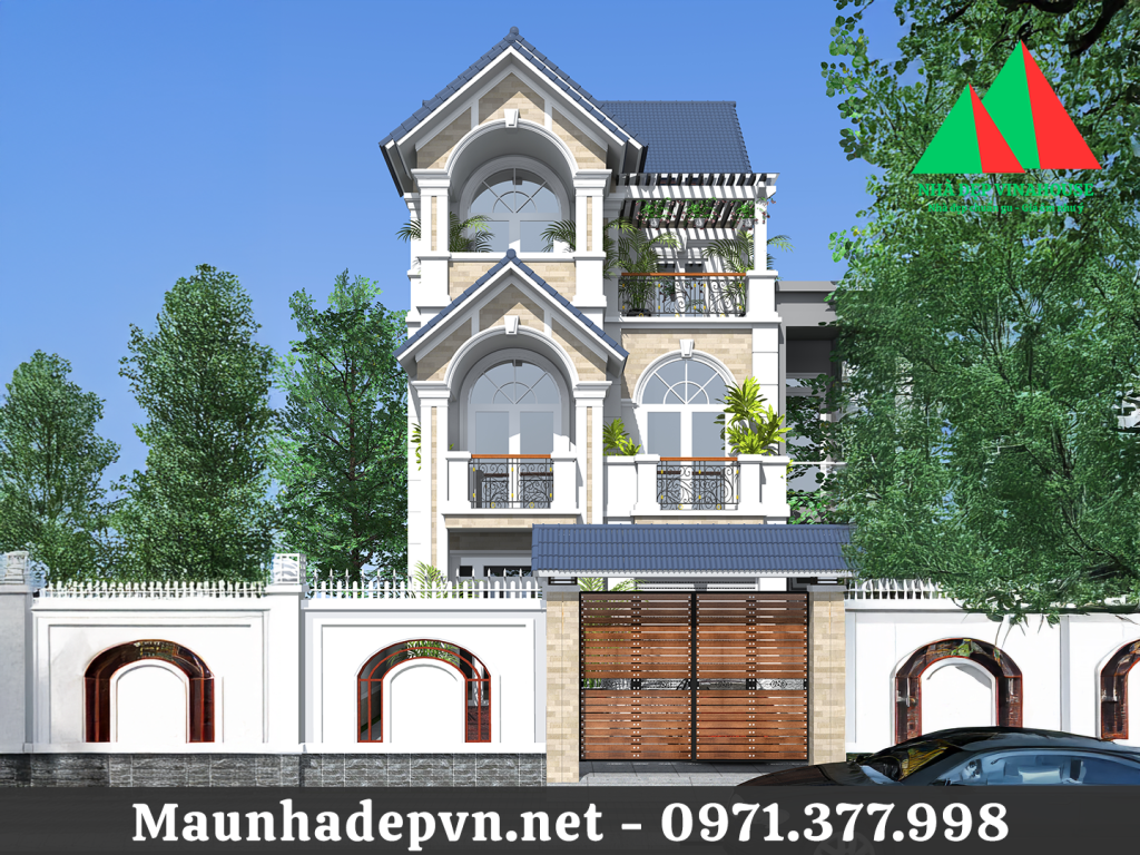 Mẫu Biệt Thự 3 Tầng Mái Thái Tân Cổ Điển – Sang Trọng, Đẳng Cấp Chuẩn ...